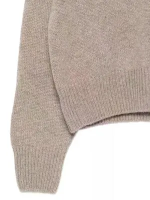 Incentive! Cashmere Connie V-neck Sweater - Neutrals