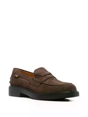 TOD'S Round-toe Leather Loafers