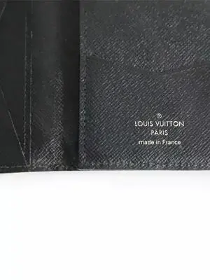LOUIS VUITTON Pocket Organizer Leather Card Holder
