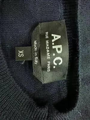 A.p.c. Crew-neck Knitted Sweater
