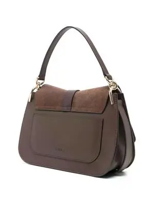 Furla Suede Shoulder Bag