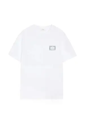 LES DEUX Logo-print T-shirt