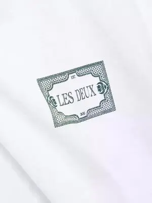 LES DEUX Logo-print T-shirt