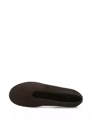 VAGABOND SHOEMAKERS Aleya Almond-toe Ballet Flats - Brown