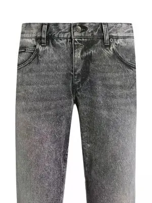 Dolce & Gabbana Zip-up Straight-leg Jeans