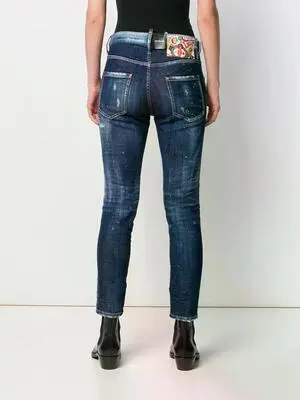 Dsquared2 Distressed Skinny Jeans