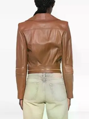 Elisabetta Franchi Zipped Biker Jacket