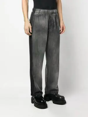 DIESEL® Embroidered-logo Regular Trousers