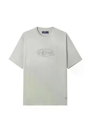 AFTERMATHS Rope-logo T-shirt - Grey
