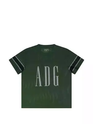 DENIM TEARS Adg Inc. Varsity T-shirt - Green