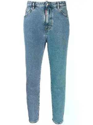 Dsquared2 Cropped Skinny Jeans - Blue