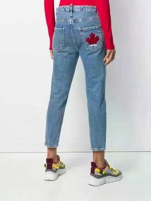 Dsquared2 Cropped Skinny Jeans