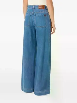Max Mara Cotton Wide-leg Jeans