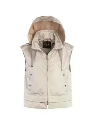 MOORER Nissip Hooded Jacket - Neutrals