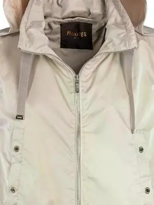 MOORER Nissip Hooded Jacket - Neutrals