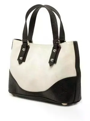Gucci 2000-2015 Guccissima Trimmed Canvas Handbag