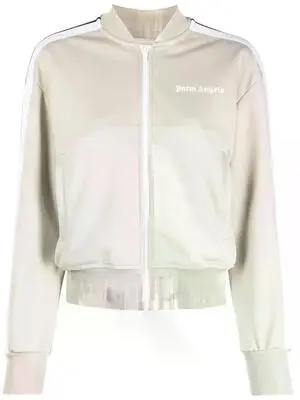 Palm Angels Logo-print Track Jacket - Neutrals