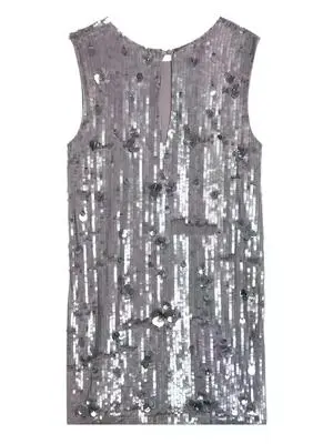 P.a.r.o.s.h Sequin-embellished Mini Dress