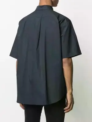 COUNTY OF MILAN Mad Face Graphic Print Shirt