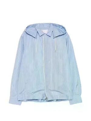 Sacai Striped Jacket - Blue