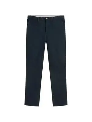 Tommy Hilfiger Denton Logo-patch Chinos - Blue