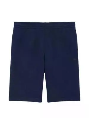 Lacoste Logo-embroidered Drawstring Shorts - Blue