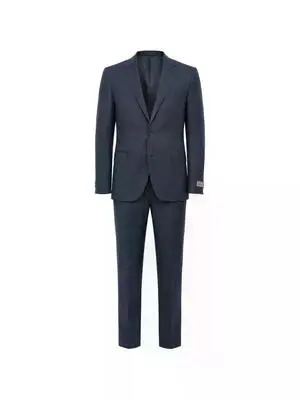 Corneliani Nino Danieli Single-breasted Suit - Blue