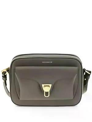 COCCINELLE Small Beat Soft Leather Cross Body Bag - Green