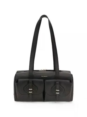 COCCINELLE Mavery Pocket Shoulder Bag - Black