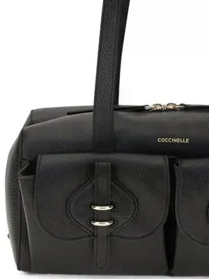 COCCINELLE Mavery Pocket Shoulder Bag - Black