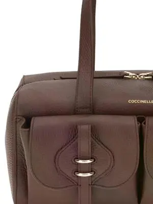 COCCINELLE Mavery Pocket Shoulder Bag - Brown