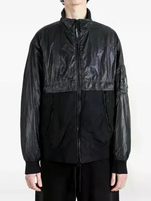 C.P. COMPANY Panelled Lens-detail Jacket - Black