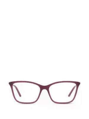 Prada Cat-eye Frame Glasses - Red