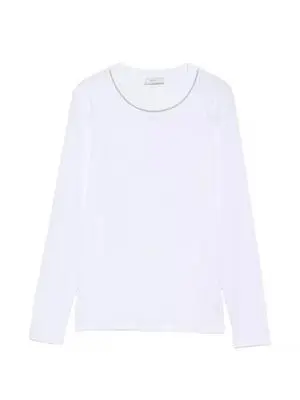 Peserico Long-sleeve Top - White