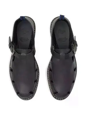CastaÑer Fito Buckled Leather Espadrilles