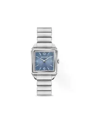 Movado Heritage 1917 Square-face 34mm Watch - Blue