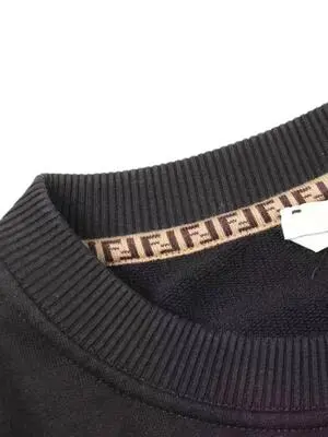 Fendi Fisheye Cropped Sweater