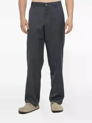 SAMSOE SAMSOE Zip-up Straight-leg Trousers