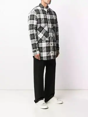 COUNTY OF MILAN Checked Shirt Jacket