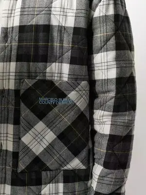 COUNTY OF MILAN Checked Shirt Jacket