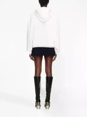 Off-White Slogan-print Drawstring Hoodie