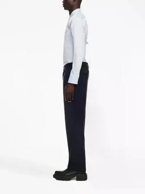 Off-White Crossover-strap Cotton Shirt