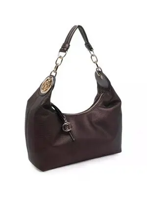 Liu Jo Chain-link Metallic-effect Tote Bag