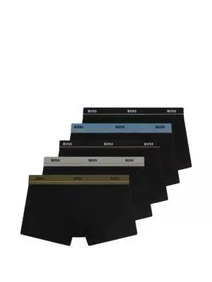 BOSS Logo-waistband Boxers - Black