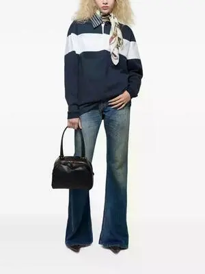 Acne Studios Striped Polo Sweatshirt
