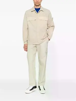 Stone Island Logo-patch Pocket Shirt