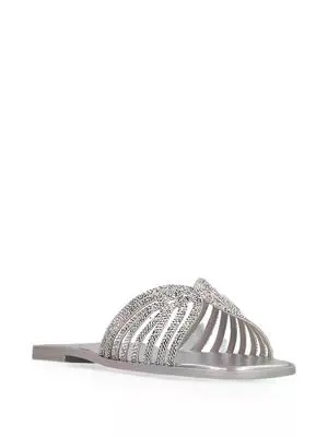 LE SILLA Embrace Crystal-embellished Sandals