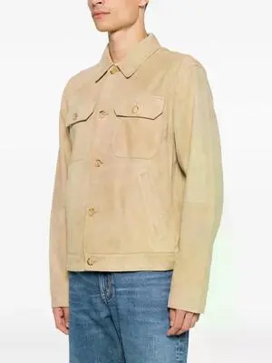 Polo Ralph Lauren Suede Button-up Jacket