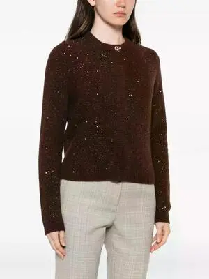 Fabiana Filippi Sequin Embellished Cardigan