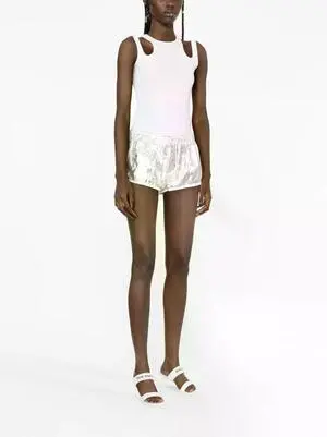 TOM FORD Metallic Crinkle Running Shorts